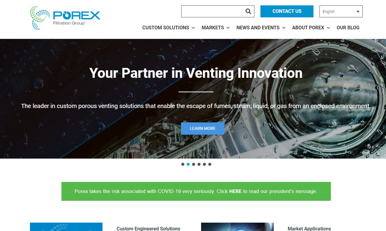 Porex Corporation | Plastic Materials